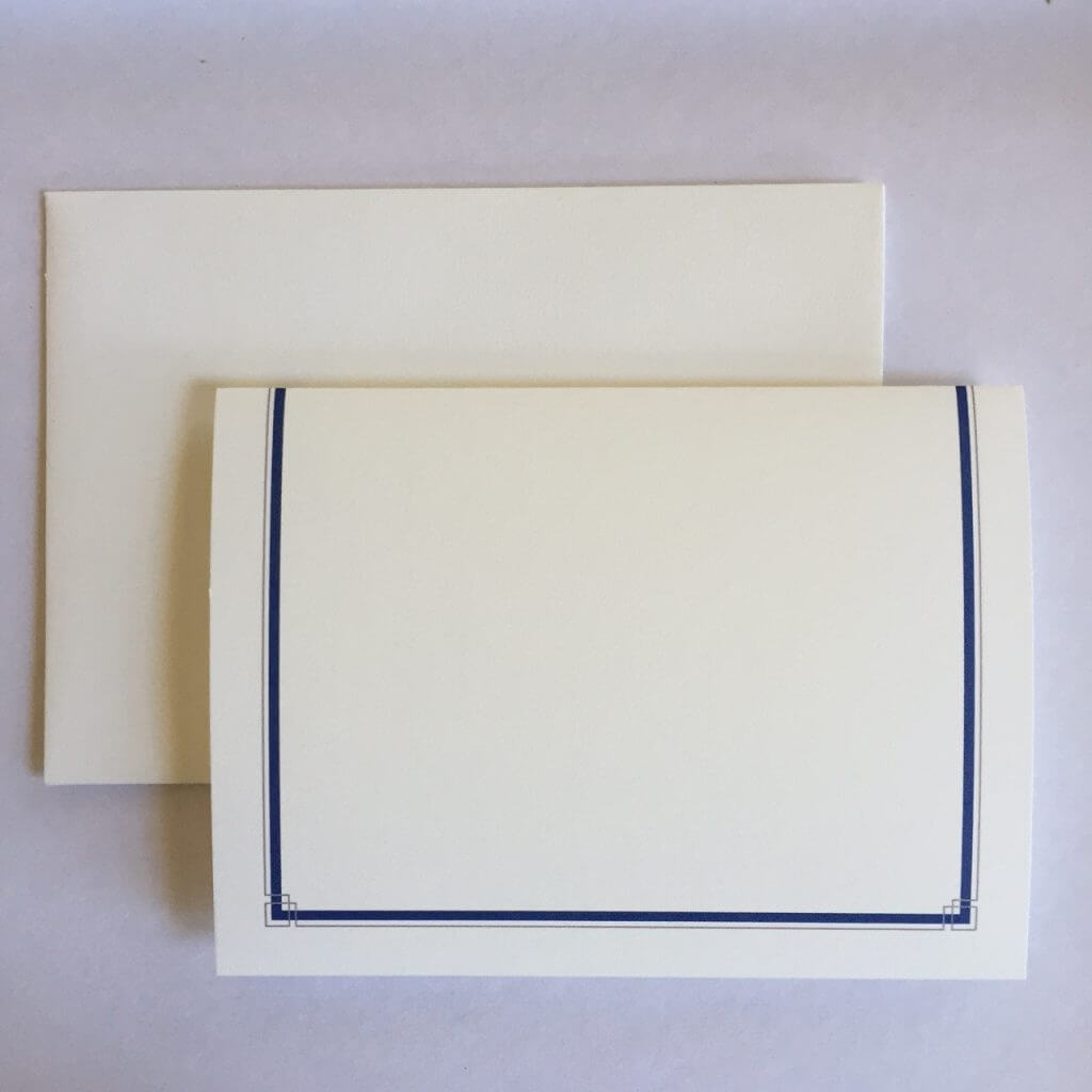 Modern Bordered Note - The Handwritten Card